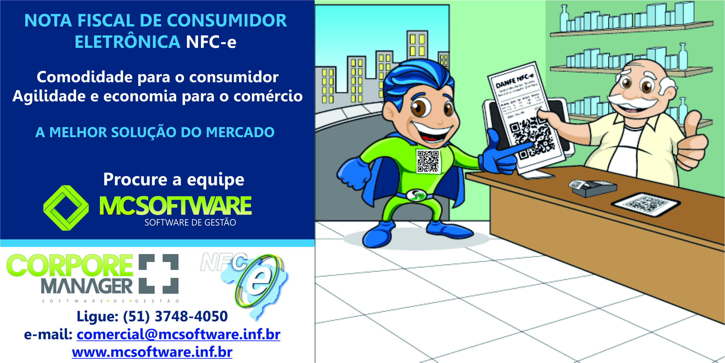 MC Software - Nota Fiscal de Consumidor Eletrônica (NFC-e)